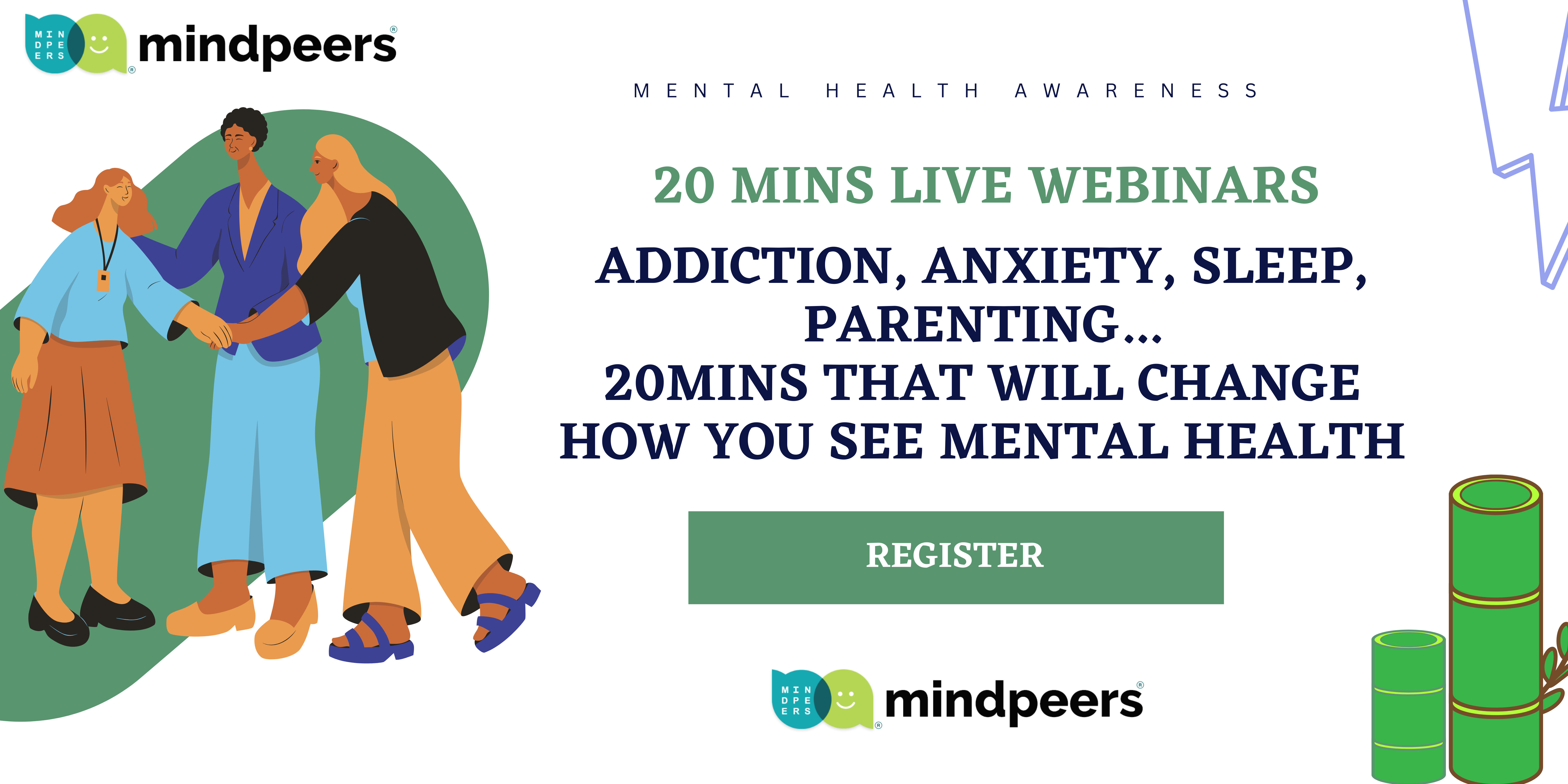 Mental Health Awareness Month - Series with MindPeers